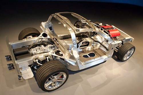 What is made from aluminum, carbon fiber, advanced composites ...